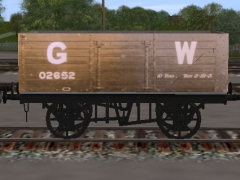 TRAINZland.ru - GWR 7-plank wagon