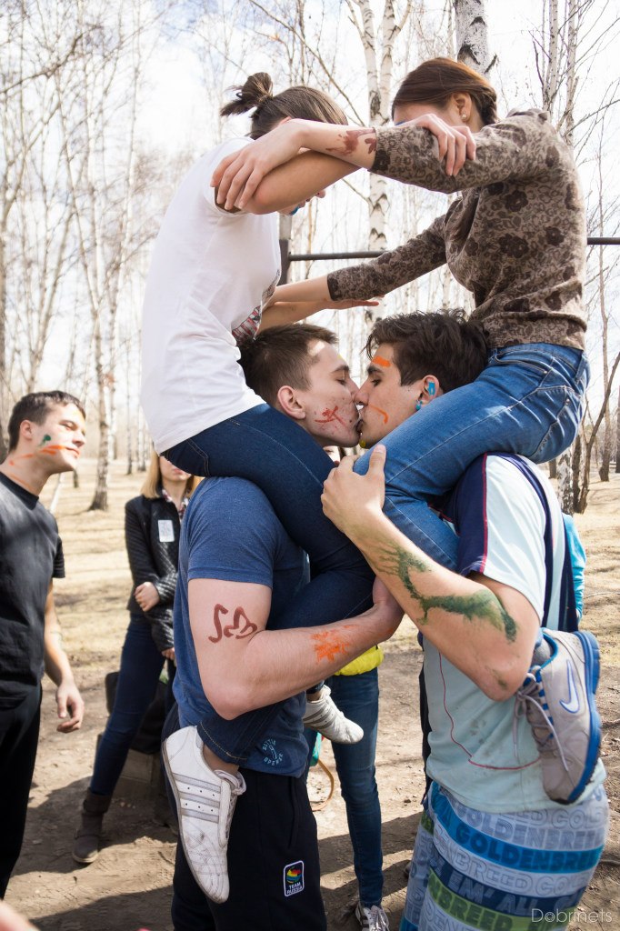 Ultimate Shoulder Rides Russian Students Wom
