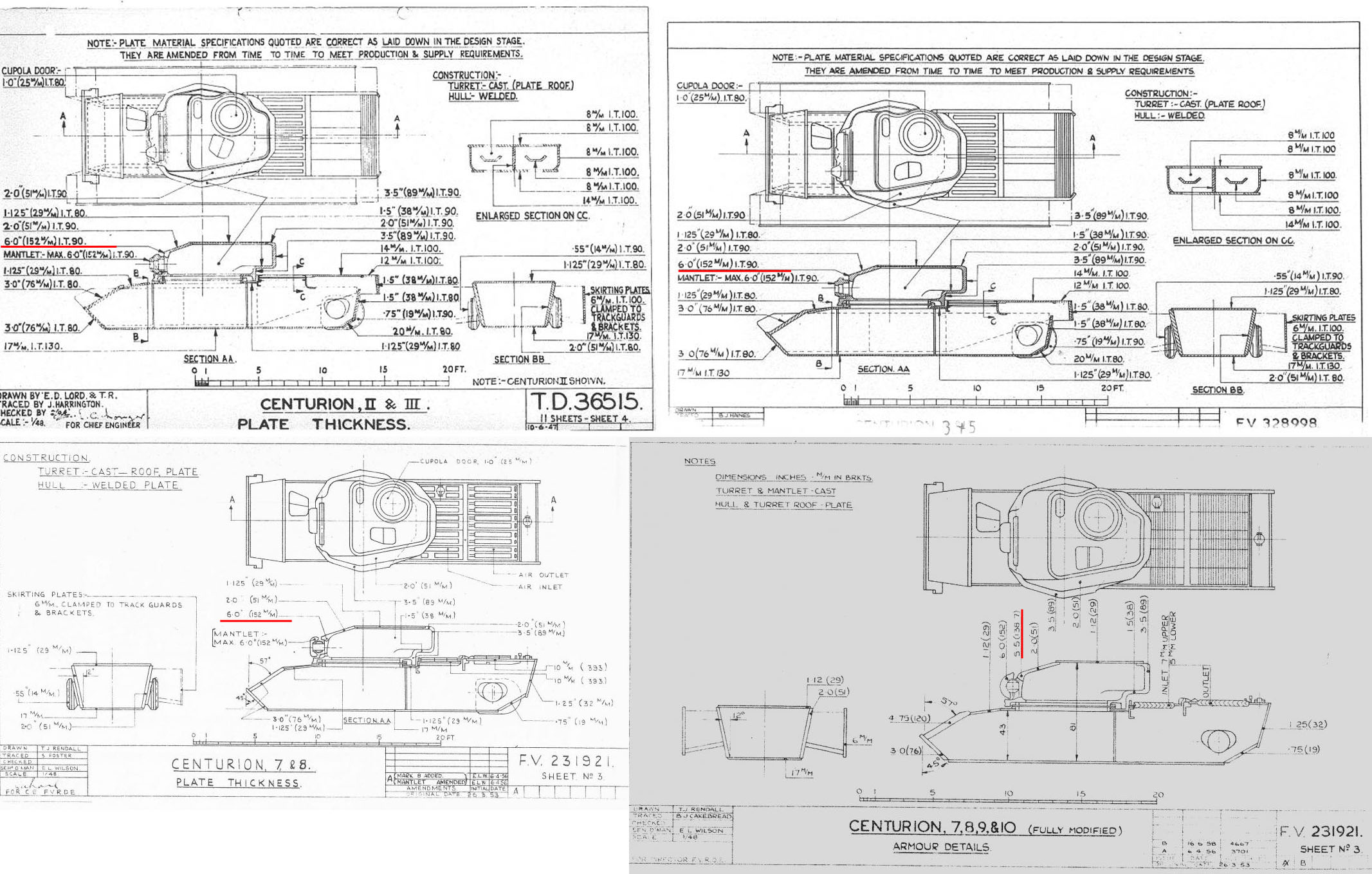 Can anyone link me to a source about the Centurion Mk1, 2, 3 and 5 ...