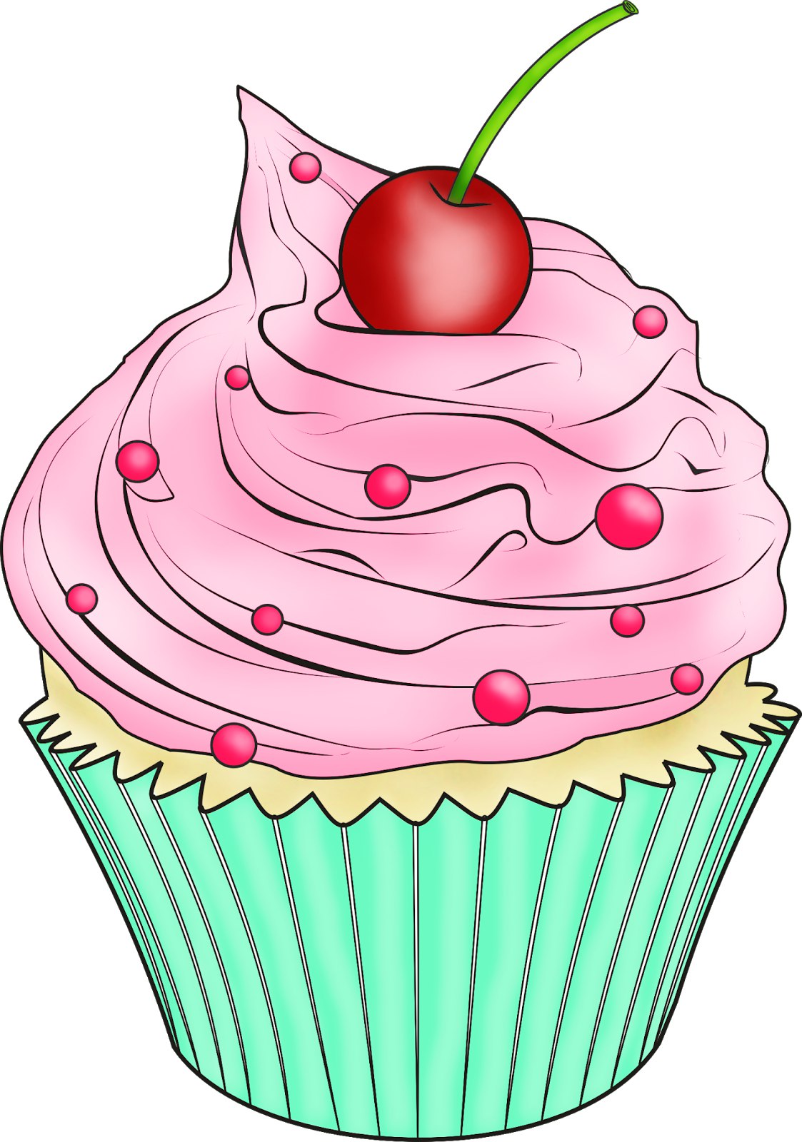 Pin by gishara gangabada on For Hansi | Cupcake illustration, Cupcake ...