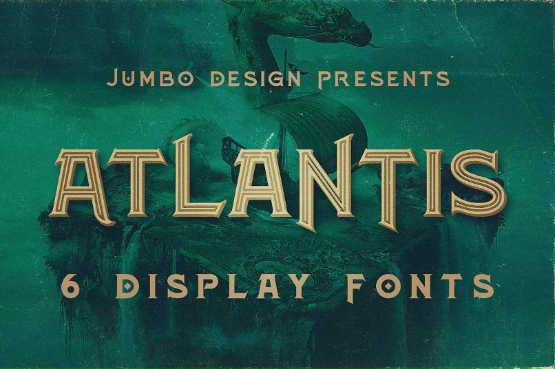 Atlantis font free download • AllBestFonts.com