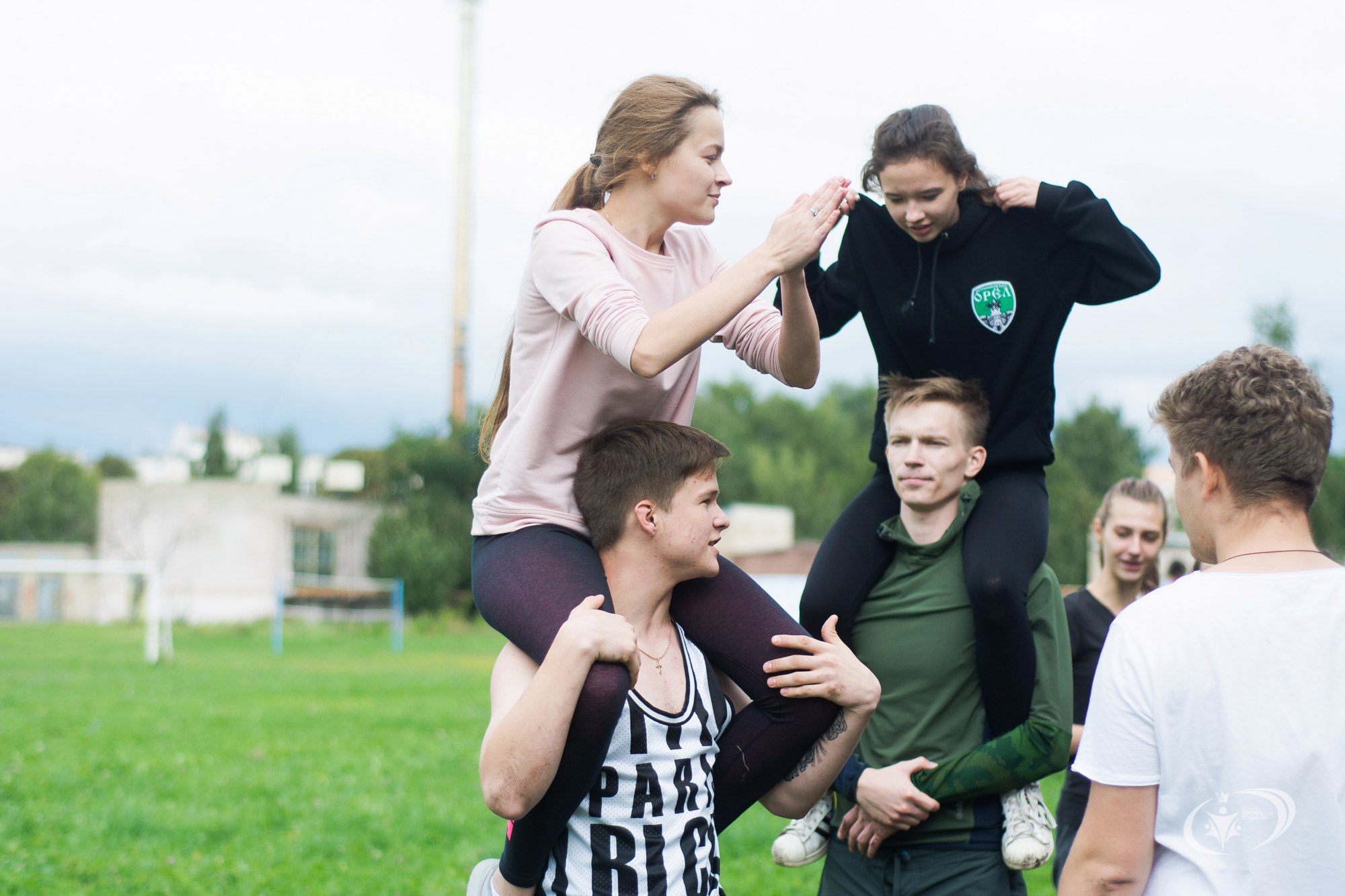 Ultimate Shoulder Rides Russian Students Wom