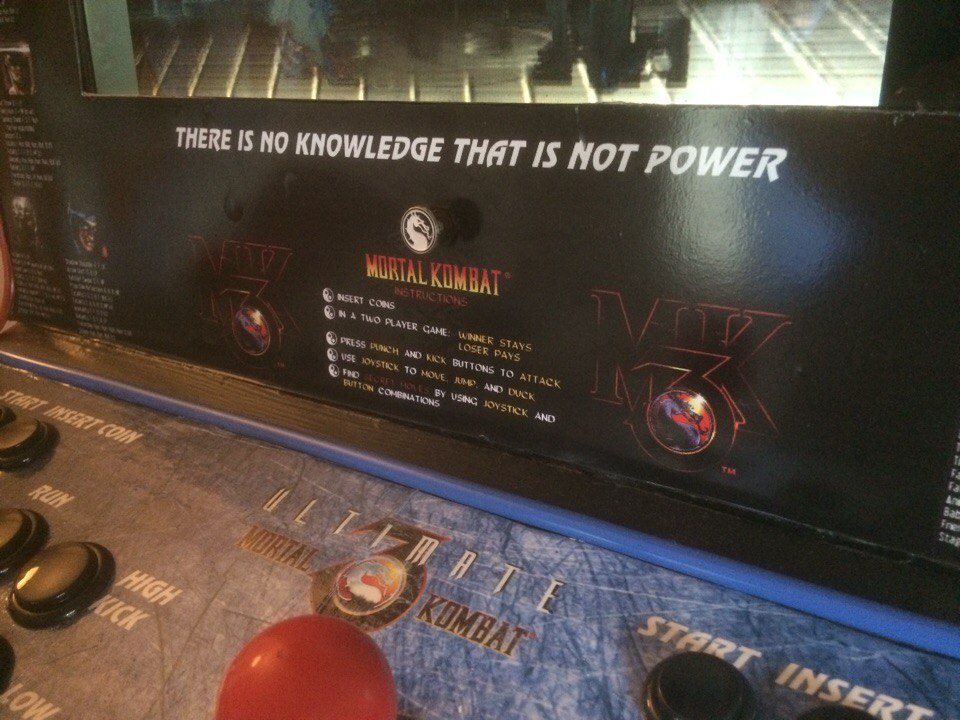 UMK3 Arcade Machine | Handmade | Test Your Might