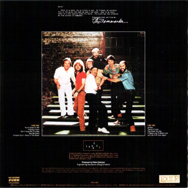 Купить аудио диск 'Exile' - 1980 - 'Don't Leave Me This Way' в интернет ...