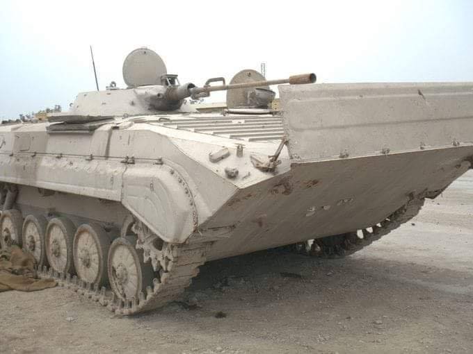 Iraqi BMP-1 with a 23mm autocannon from a ZPU-23-2 : r/TankPorn