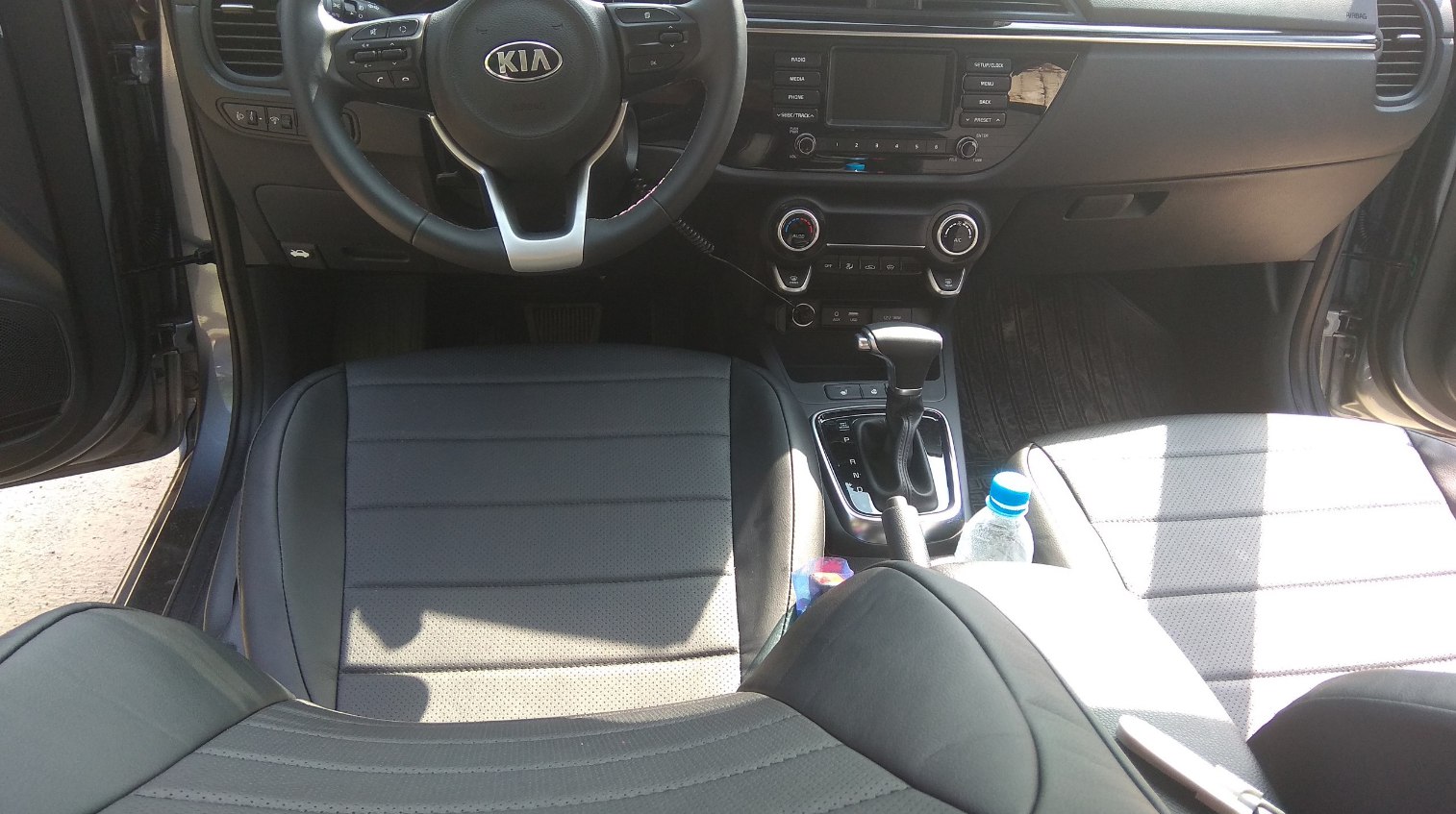 Чехлы на сиденья Kia RIO - Интерьер, салон, панель, сиденья (Общие ...