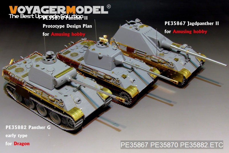 WWII German Panther II Prototype Design Plan basic – toyland hobby ...