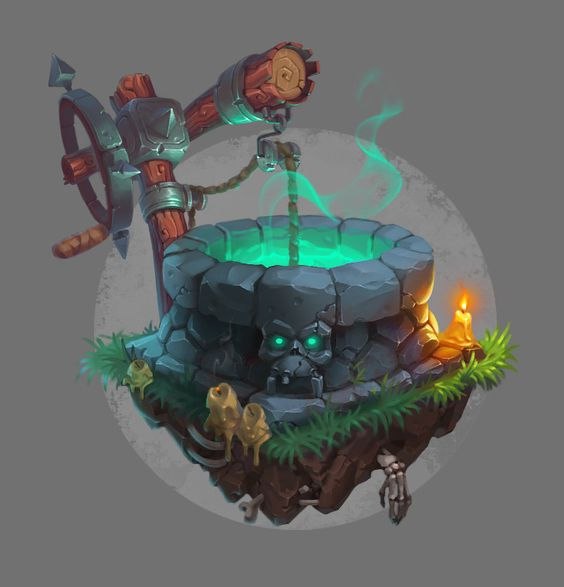 Handpainted Well - 3D model by ilia19945 [fb2bdab] - Sketchfab