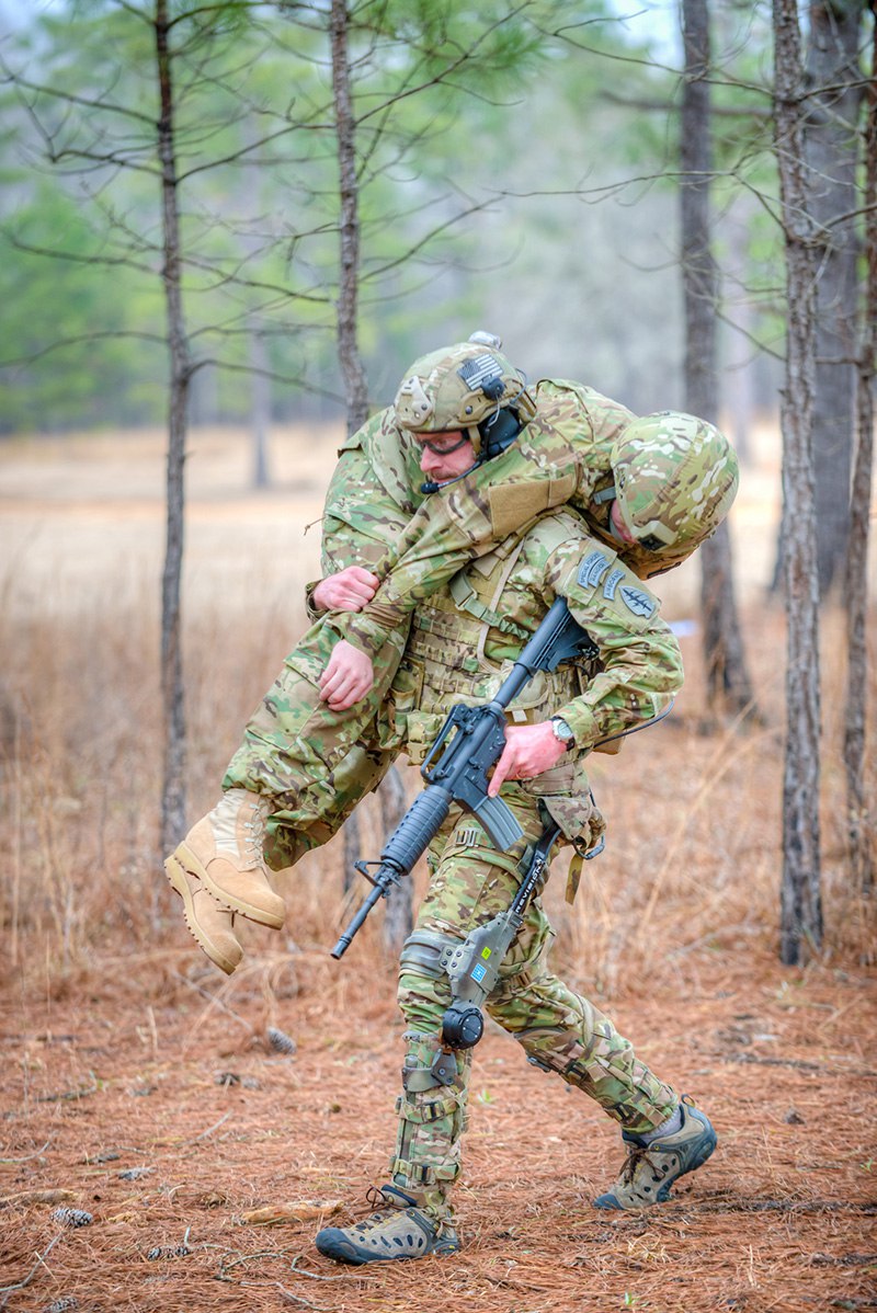 Concept version of SOCOM TALOS exoskeleton exhibited at SOFIC 2017 (768 ...