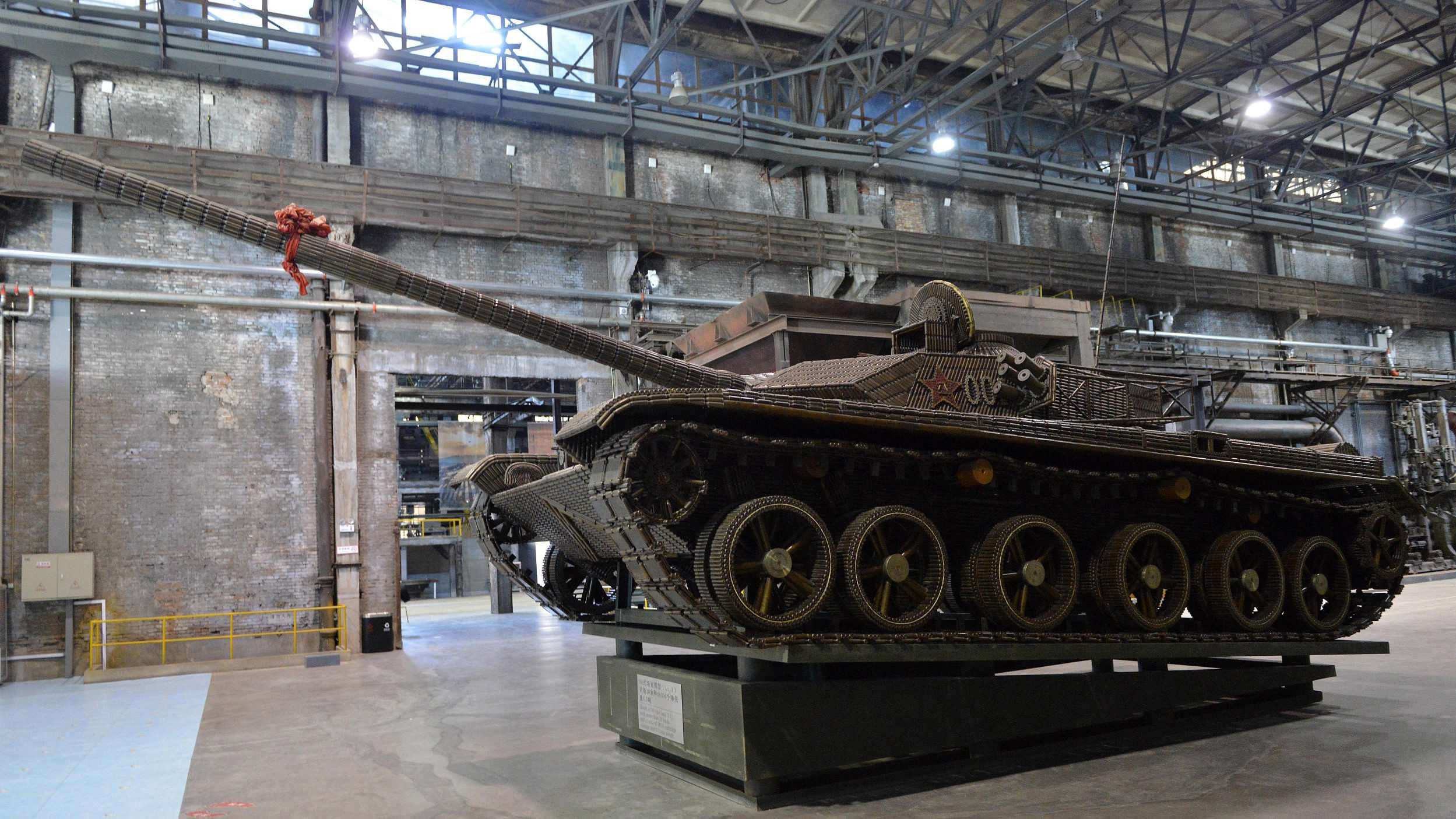 Chinese tank replica made of 50.000 shells revealed – The Armored Patrol