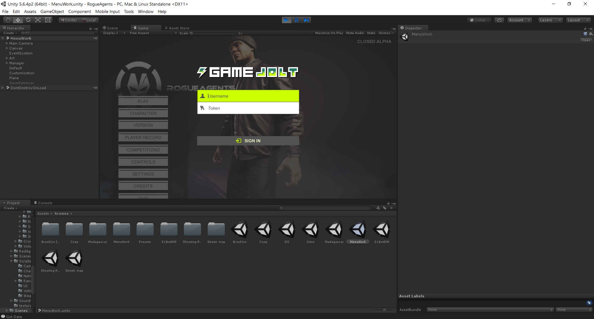 [Unity3d - Source Code] Rogue Agent Game Project | RaGEZONE - MMO ...
