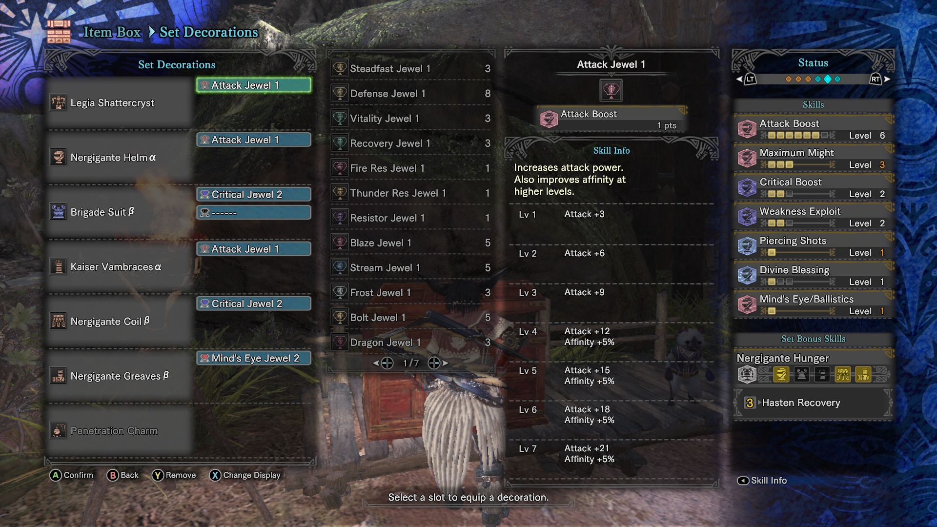 [PC] Critical boost 3 or Weakness exploit 3 on this Legianna ...