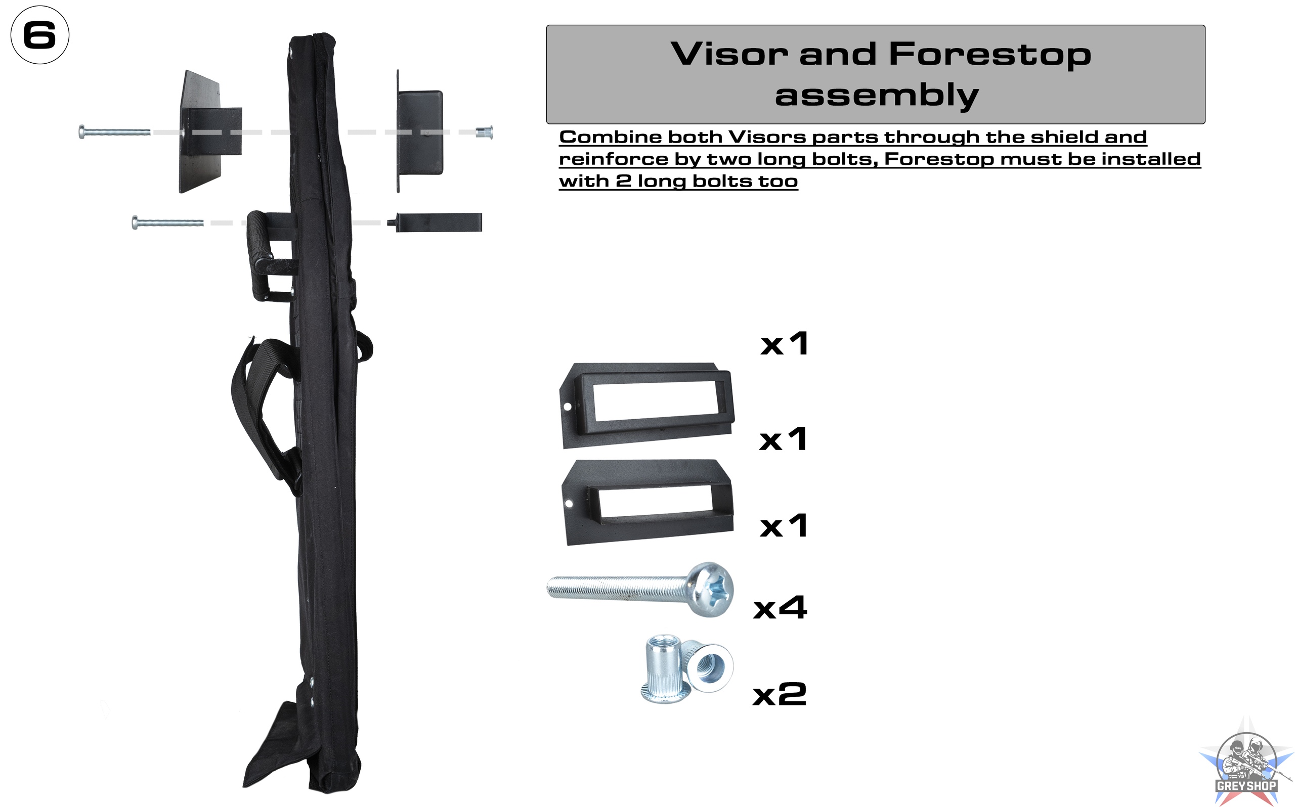 Assault Shield Vant Vm Kit