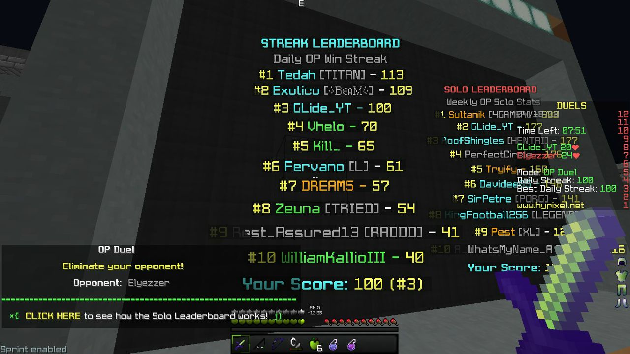100 winstreak! | Hypixel Forums