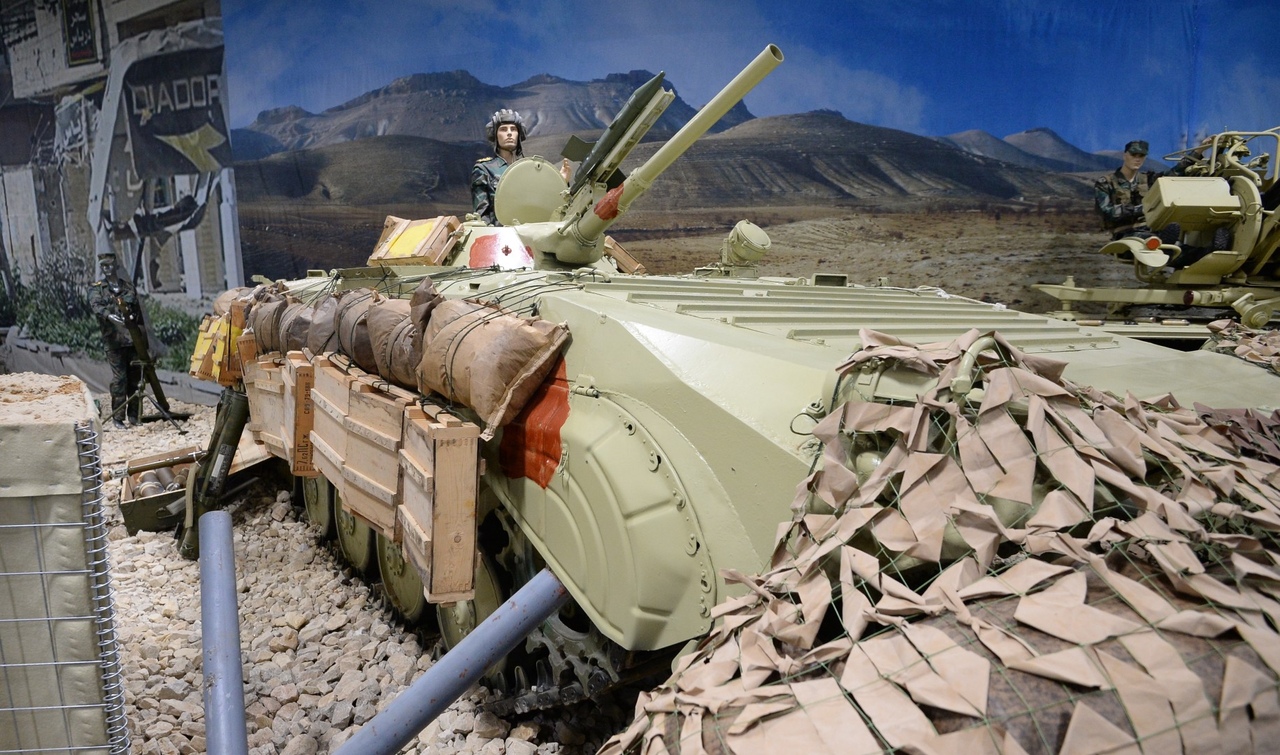 BMP-1 at Kubinka, as it was when found in Syria : r/TankPorn
