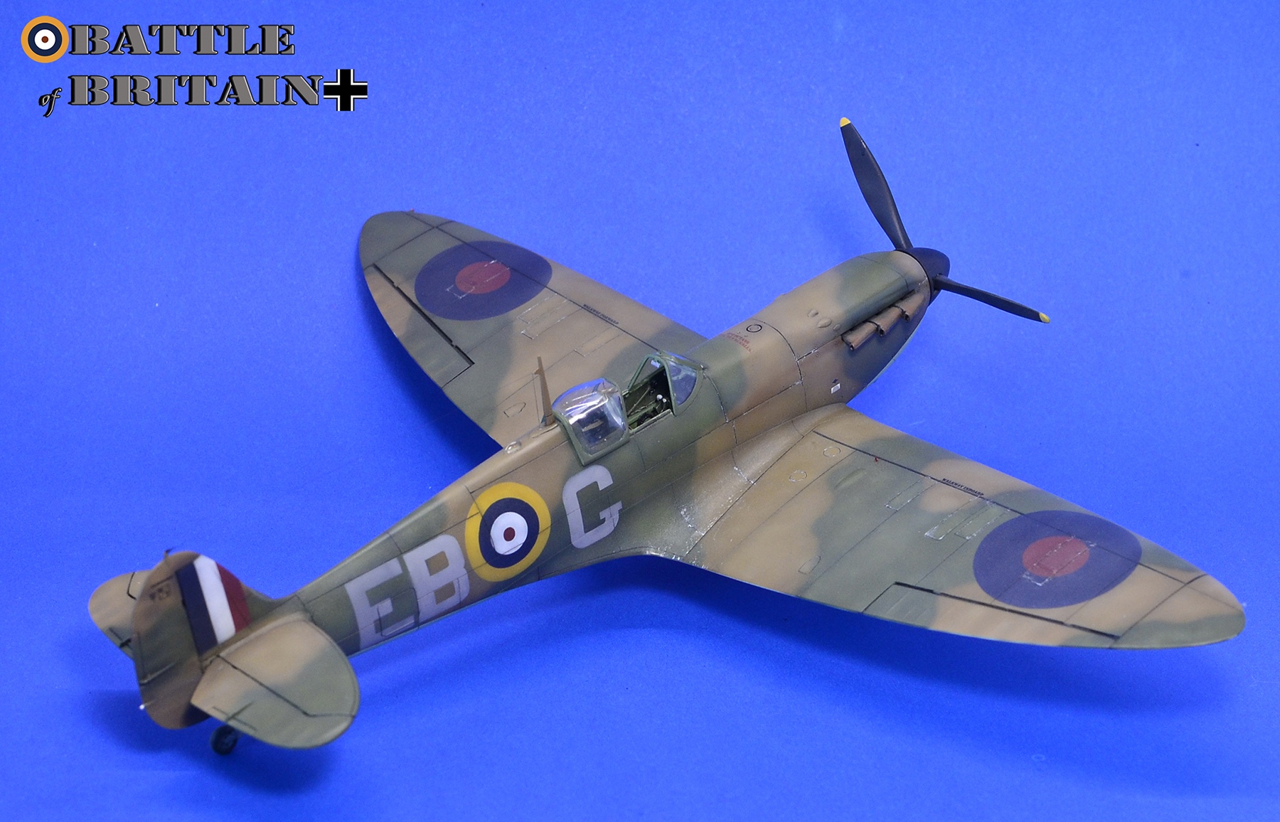 Airfix Spitfire N3162/EB-G, 05.09.1940 P/O Eric Lock - Ready for ...