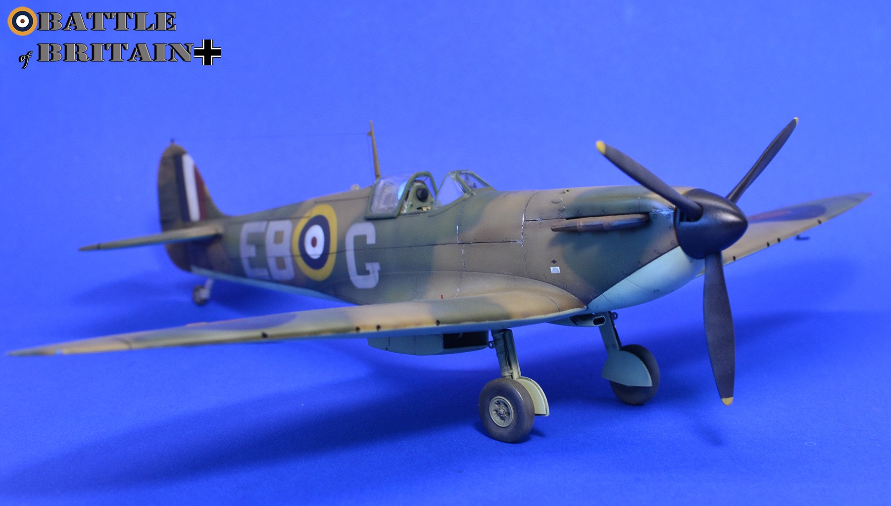 Airfix Spitfire N3162/EB-G, 05.09.1940 P/O Eric Lock - Ready for ...