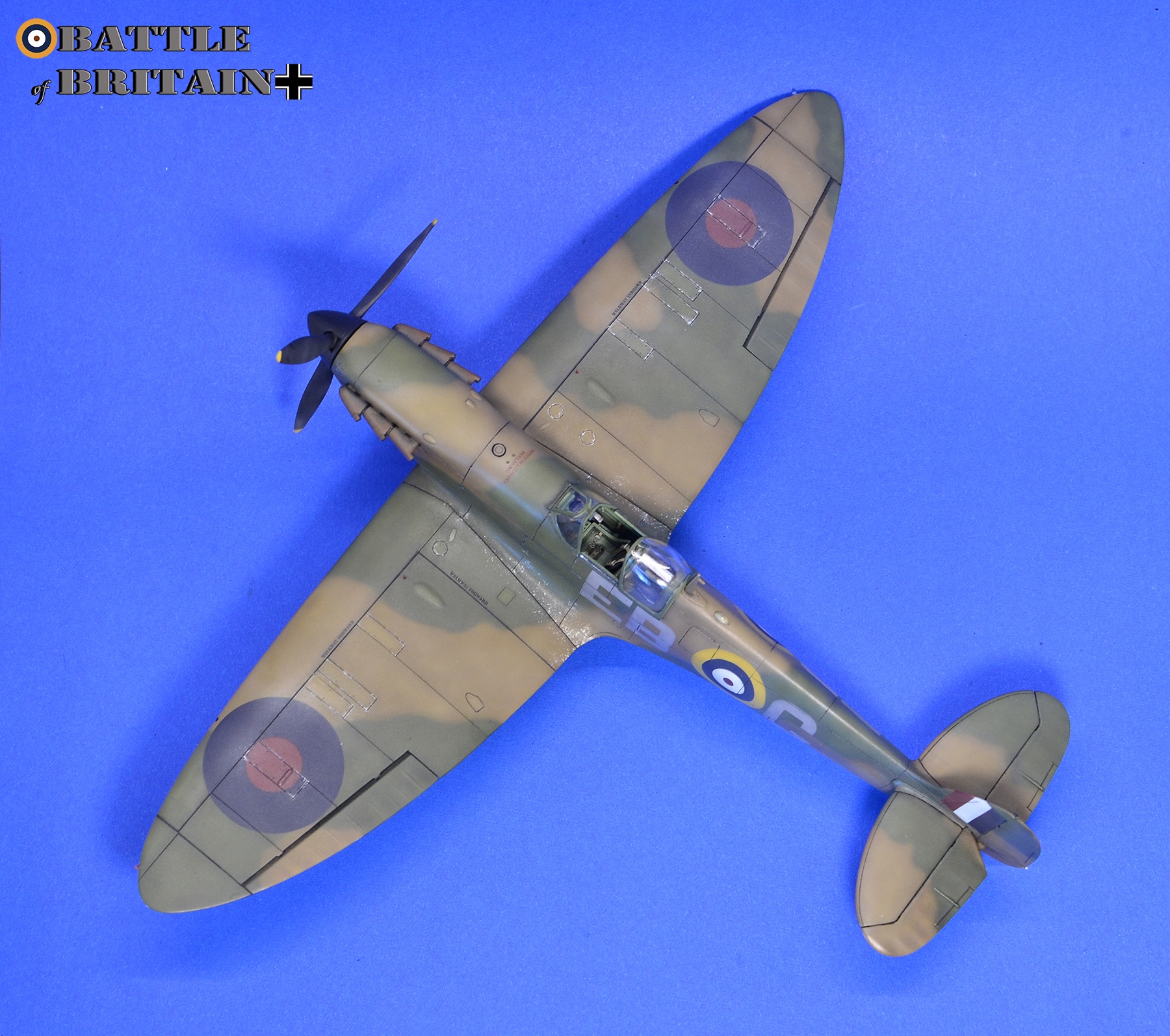 Airfix Spitfire N3162/EB-G, 05.09.1940 P/O Eric Lock - Ready for ...