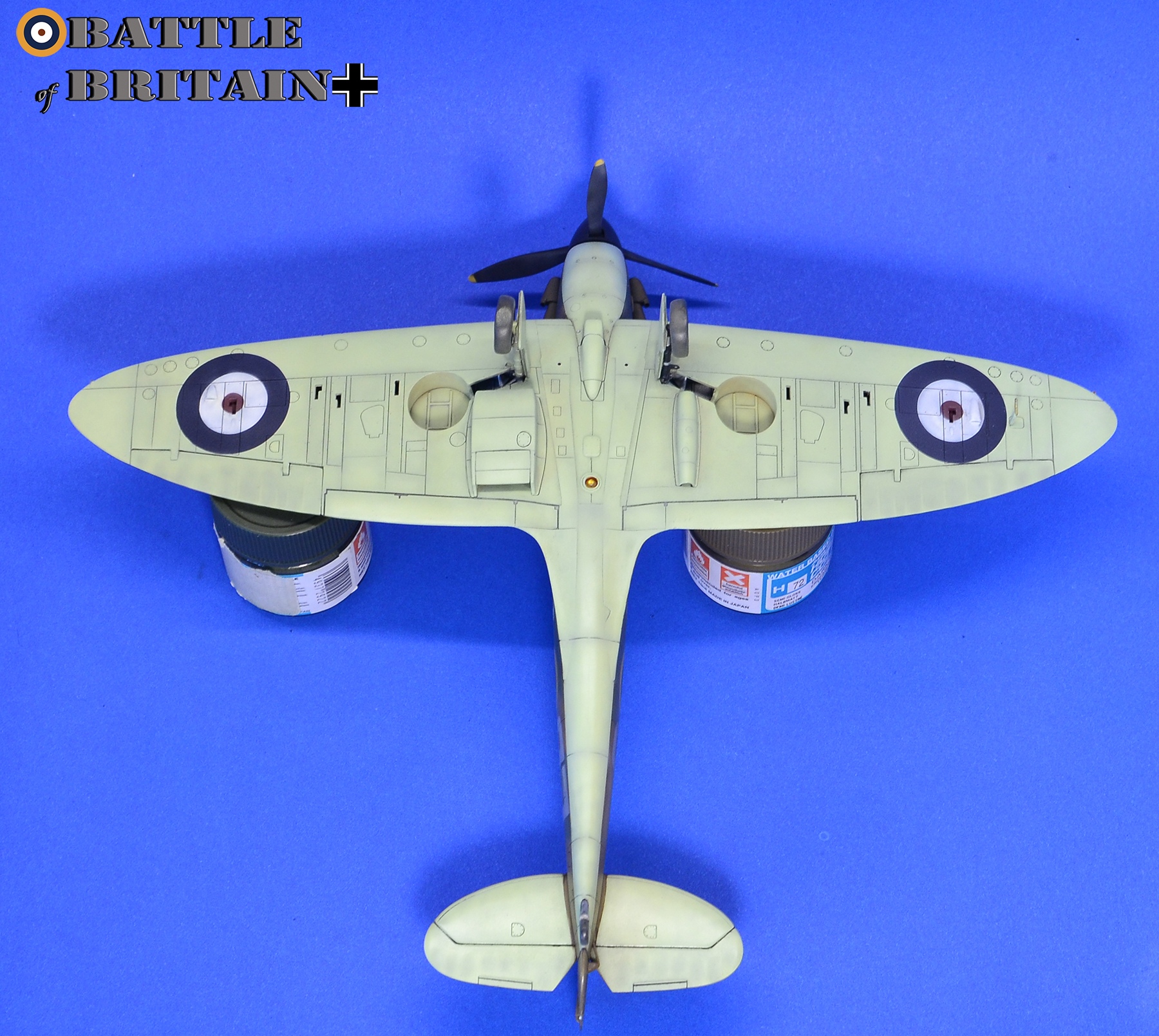 Airfix Spitfire N3162/EB-G, 05.09.1940 P/O Eric Lock - Ready for ...