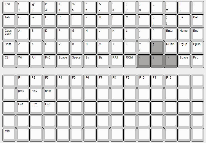 Looking for XD75 layouts : r/MechanicalKeyboards