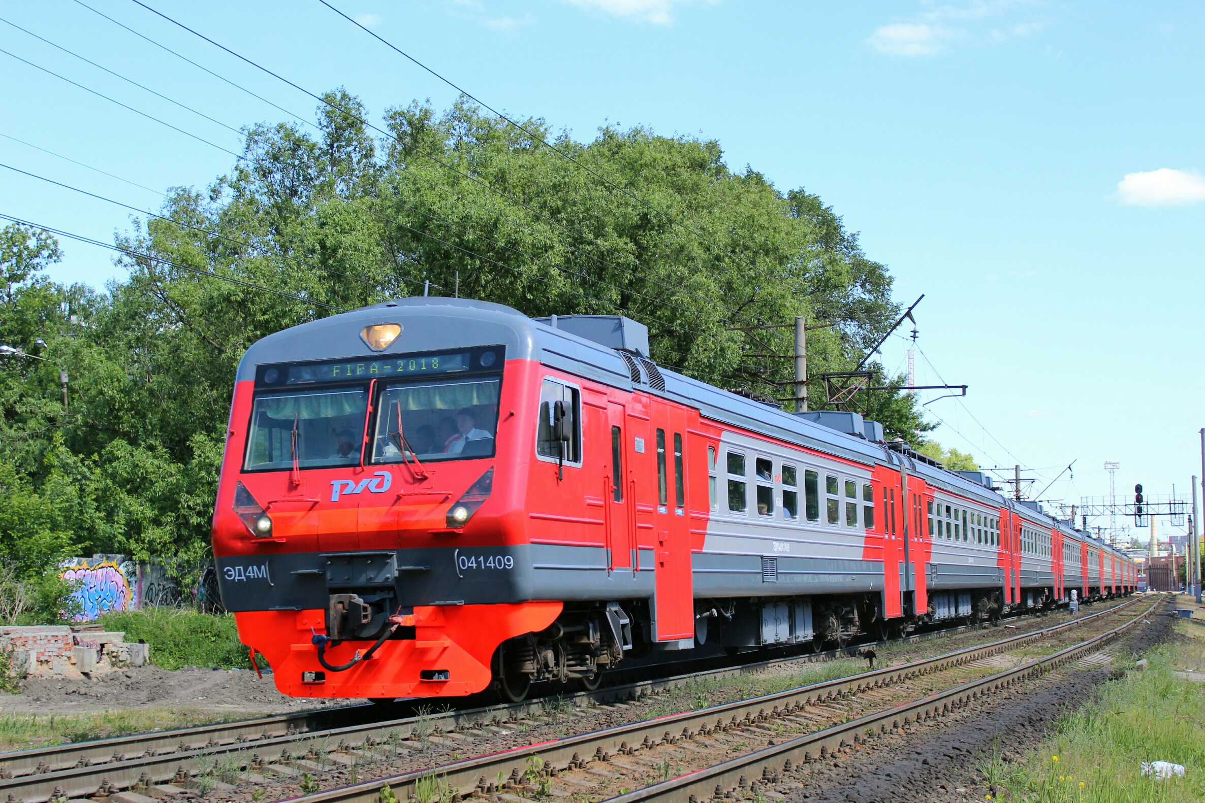 ЭД4М-0414 — Фото — RailGallery