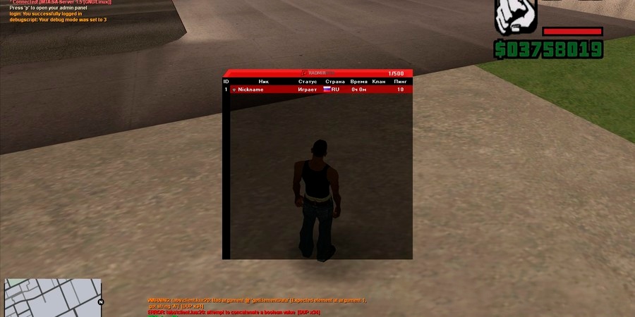 Scoreboard от zveroPutler - MTA Resource