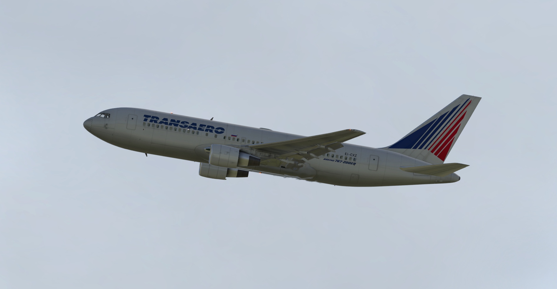 FlightFactor Boeing 767-200ER Transaero - Aircraft Skins - Liveries - X ...