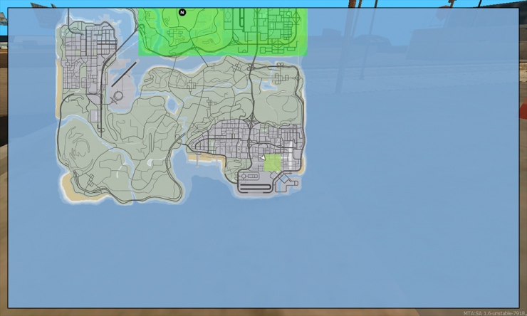 Rectangle minimap - MTA Resource