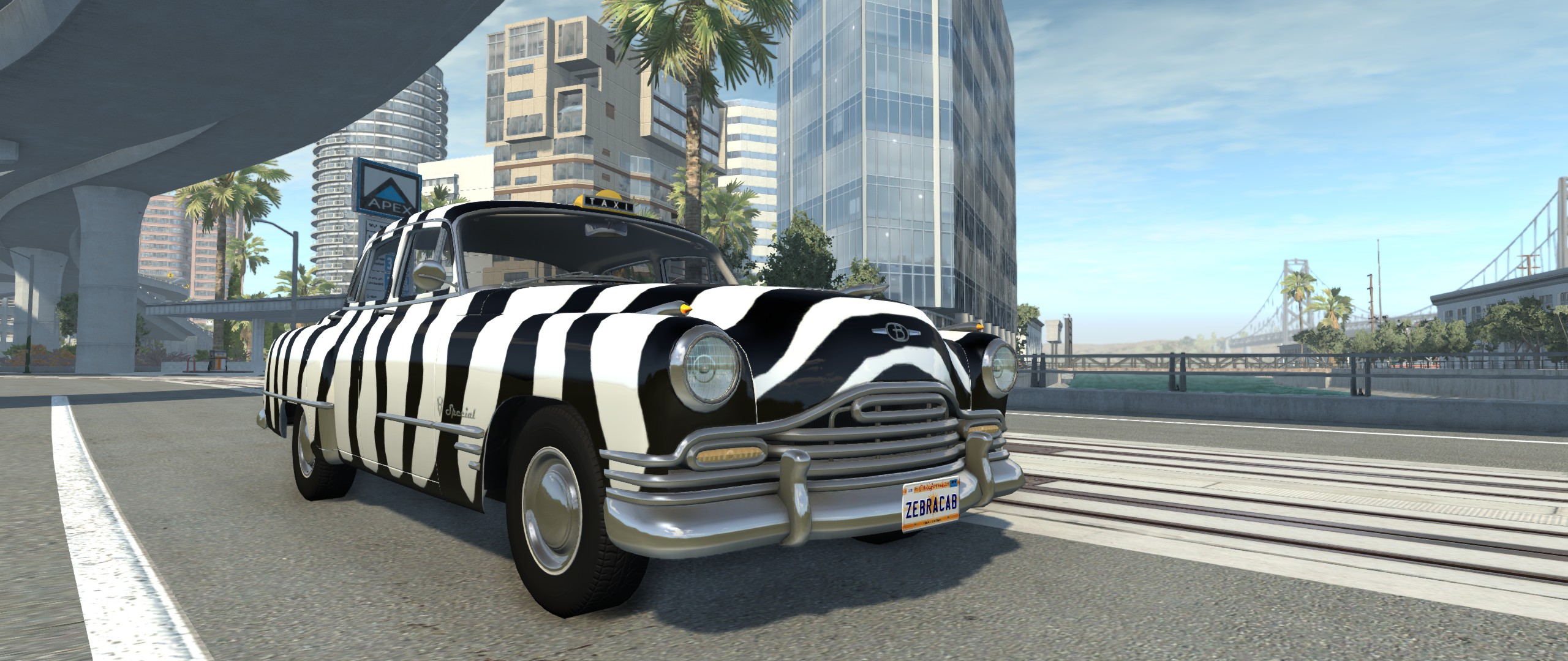 Zebra Cab | BeamNG
