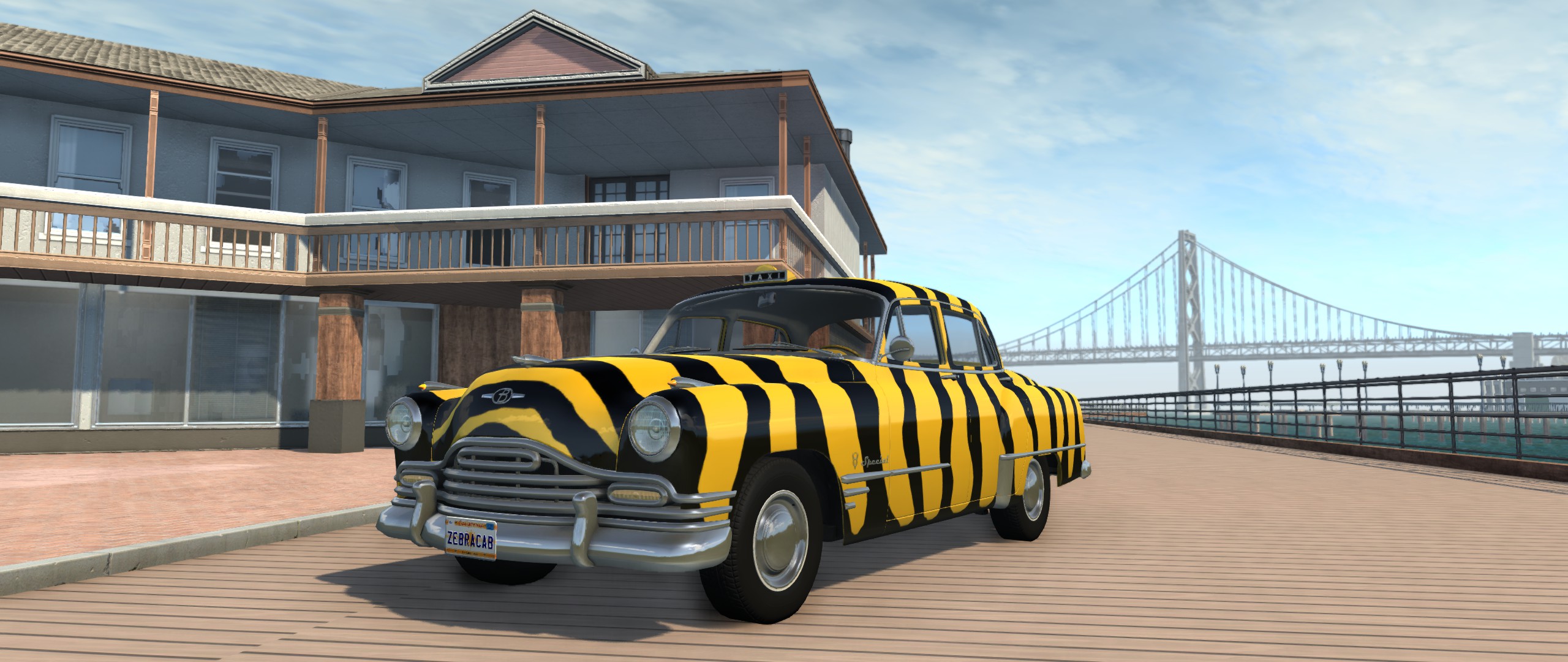 Zebra Cab | BeamNG