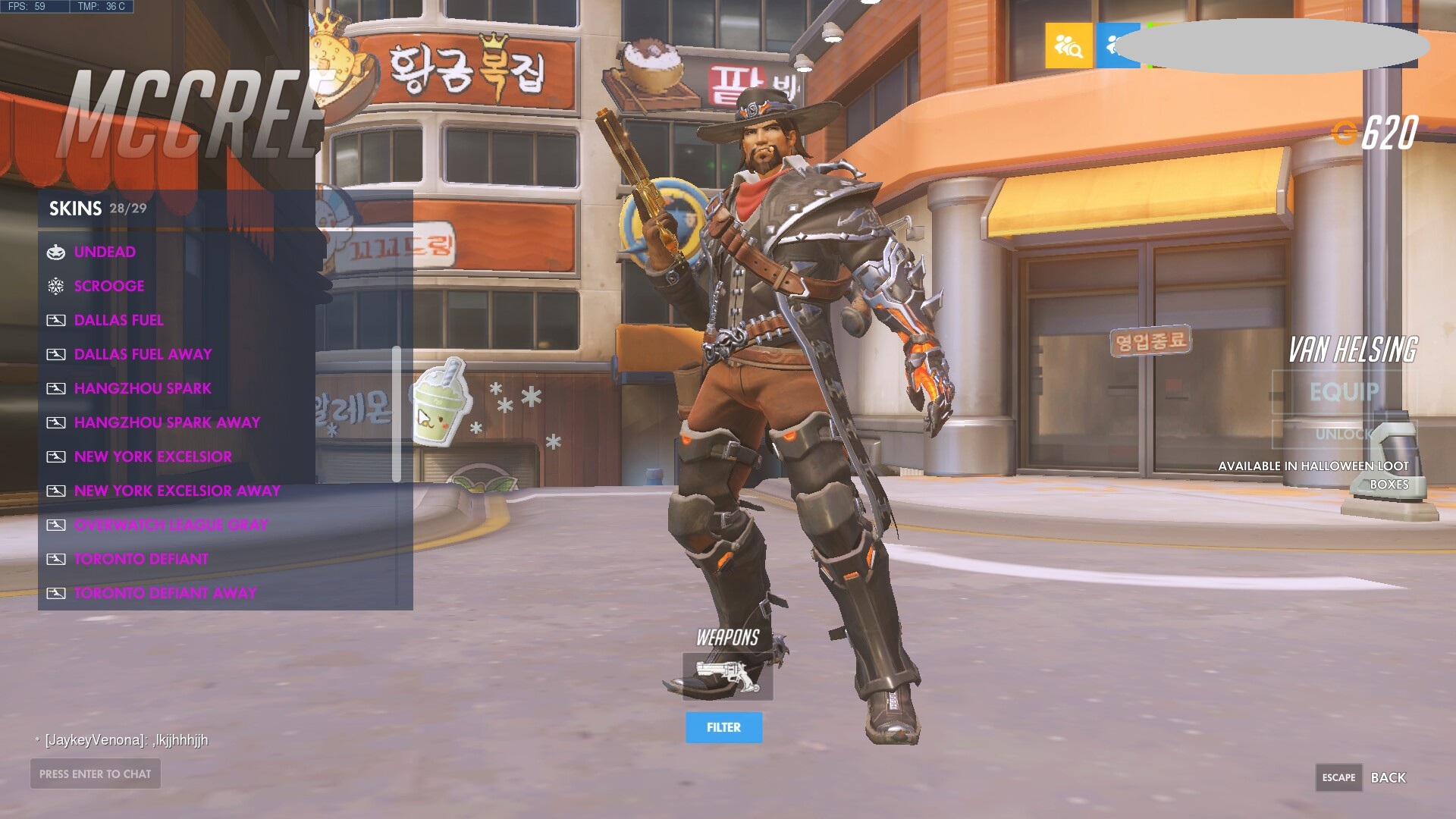 [Selling] 1830+ lvl, pink mercy, gm peak, 70+ owl skins, tracer/genji ...