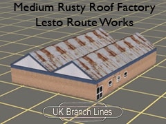 TRAINZland.ru - Medium rusty roof factory