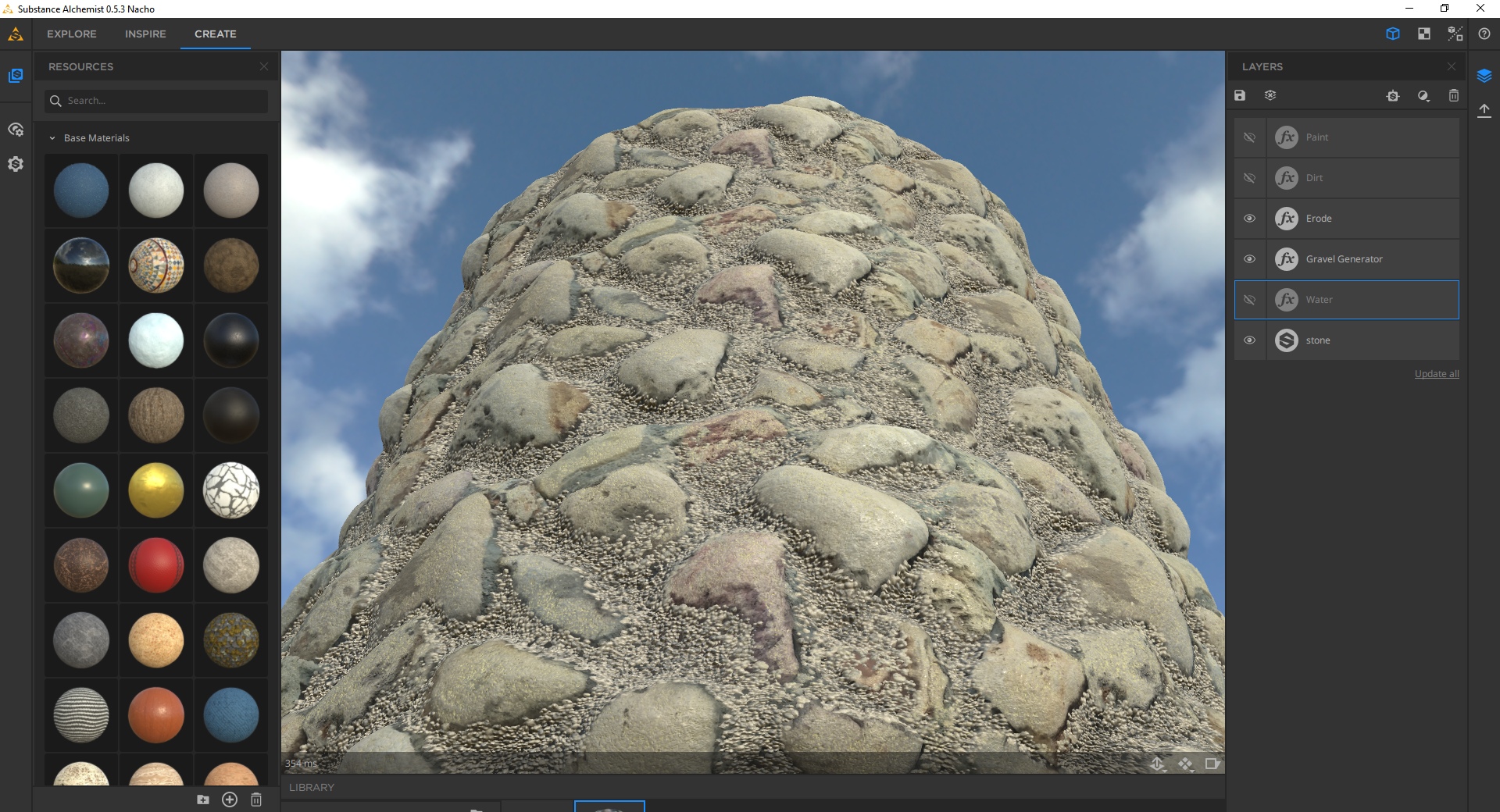 Stone facade [Substance Alchemist Material] - Download Free 3D model by ...