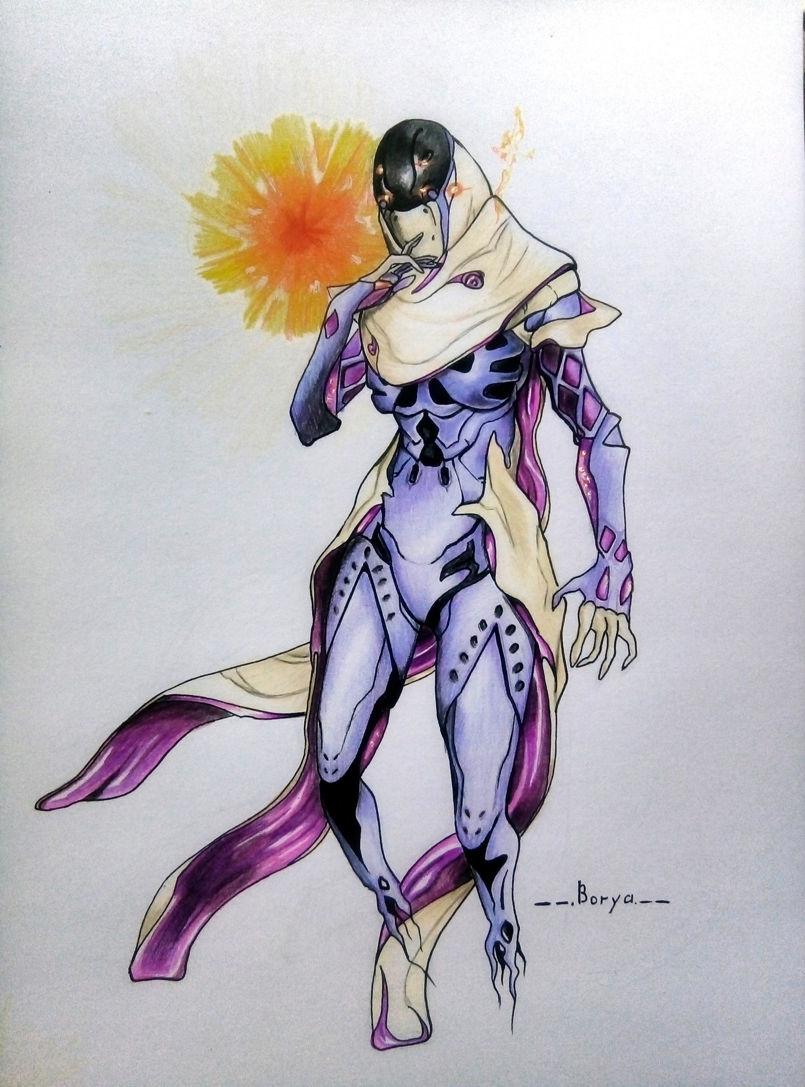 drawing Wisp pencils - Fan Art - Warframe Forums