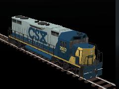 TRAINZland - CSX GP38 yn-2 #2500