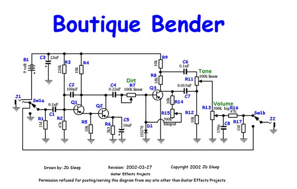 Fulltone Soul Bender Mod / Tone Improvement